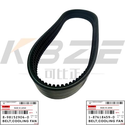 China HITACHI ZAX200-5 EXCAVATOR 8-98152906-0 1-87618459-0 BELT;COOLING FAN FOR ISUZU 6BG1 6HK1 ENGINE for sale
