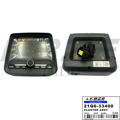China HYUNDAI R-9 Cluster Assy 21Q6-33400 Monitor voor R140-9 R210-9 R380-9 Te koop