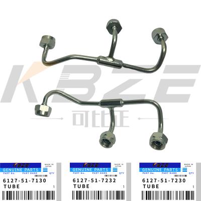 Китай МАСЛЯНАЯ ТРУБКА РАСПРЕДВАЛА 6127-51-7130 KOMATSU S6D155-4 ДВИГАТЕЛЬ 6127-51-7232 6127-51-7230 ДЛЯ D155A продается