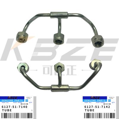 Китай ТРУБОПРОВОД МАСЛА РАСПРЕДЕЛИТЕЛЬНОГО ВАЛА ДВИГАТЕЛЯ KOMATSU S6D155-4 БУЛЬДОЗЕРА D155A 6127-51-7140 6127-51-7142 продается