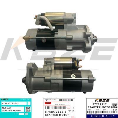 中国 KBZE 8-98072315-1 ISUZU 4LE2 エンジン 24V 11T 3.5KW スターターモーター ASSY FOR SK70 SK75 SK80 ZX70 ZX80 ZX85 CX75 CX80 販売のため