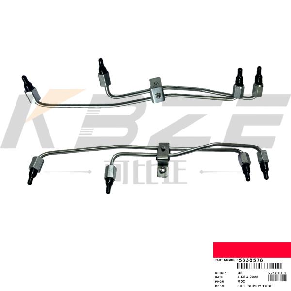 Quality KBZE BRAND 5338578 FUEL SUPPLY TUBE FITS CUM MINS ISL9.5 QSL9.3 QSC8.3 ENGINE EXCAVATOR for sale