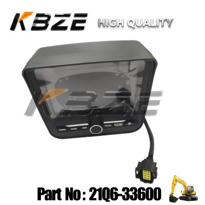 China 21Q6-33600 KBZE OEM TOP QUALITY HYUNDAI MONITOR PANEL SUITS R140-9 TO R800-9 for sale