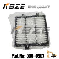 China HIGH-EFFICIENCY 500-0957 HEAVY EQUIPMENT CABIN AIR FILTER FOR E313, E315, E320, E330, E349 for sale