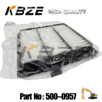 China HIGH-EFFICIENCY 500-0957 HEAVY EQUIPMENT CABIN AIR FILTER FOR E313, E315, E320, E330, E349 for sale