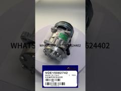 15082742 VOLVO VOE15082742 7H15 24V 2A EC180 EC210 EC300用エアコンコンプレッサー
