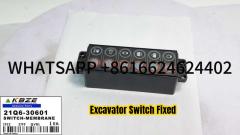 KBZE 21Q6-30601 HYUNDAI EXCAVATOR 21Q630601 MEMBRANE SWITCH ASSY FOR R140-9 R160-9 R180-9 R210-9 R30