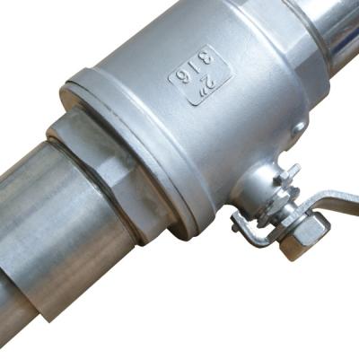 Cina Tipo misuratore di portata di inserzione di serie di basso costo MTF per la grande linea del tubo in vendita