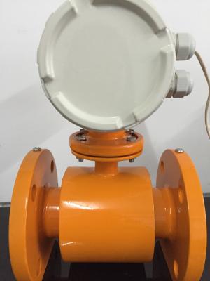 Cina Misuratore di portata elettromagnetico integrato multi lingua, misuratore di portata elettrico in vendita