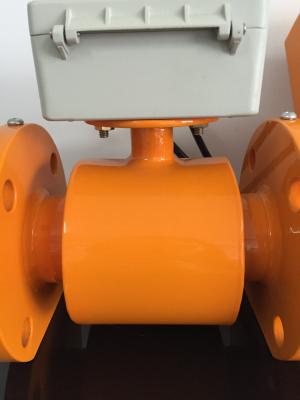Cina Il flusso debole ha diviso il tipo flangia a prova di ex del misuratore di portata elettromagnetico JIS 10K in vendita