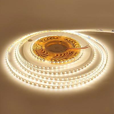 China Self-adhesive 24V Cuttable High Brightness Flicker-free Aluminum Linear Light Strip for Wardrobe/Cabinet Ra80 CRI 50000 Hours for sale