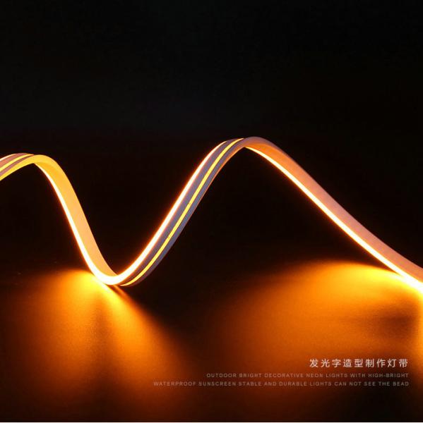 Quality High CRI Side Bend Bottom Cable Entry Rope Lamp SMD2835 120leds/m 9W IP65 Waterproof LED Neon Lamp for sale