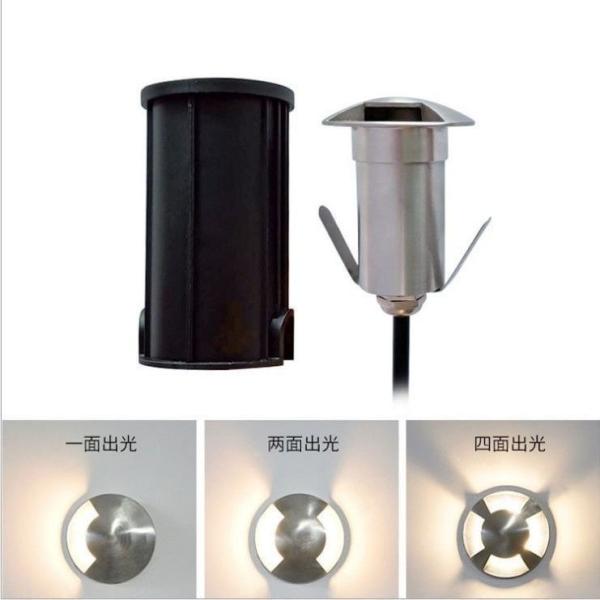 Quality IP65 Waterproof LED Step Light, Square LED Corner Lamp, Outdoor Wall Mount Stair for sale
