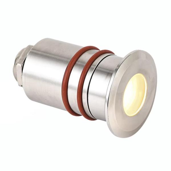 Quality IP68 Waterproof Mini LED Recessed Underground Light DC12V/24V  Light for Outdoor Garden Pool Step for sale