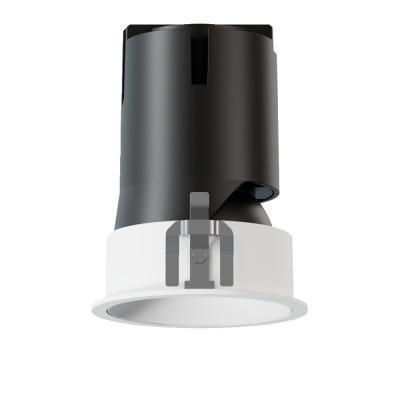 China High Quality Aluminum Deep-Mount Recessed Spotlights Glare-Free & Flicker-Free 3W/5W/7W Cob Light Source Ra95 24 Beam Angle for sale