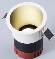 China LED Recessed Ceiling Light Dimmable Downlight 12W High Brightness 6000K for sale