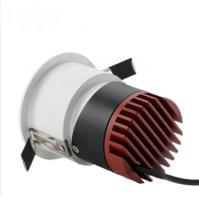 China LED Recessed Ceiling Light Dimmable Downlight 12W High Brightness 6000K for sale