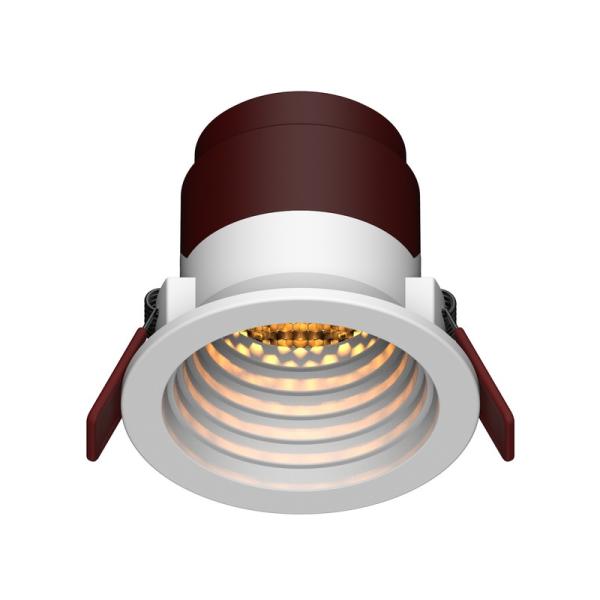 Quality Dimmable LED Can Light 3000K Warm White Baffle Trim Can Light Simple Installation Energy Star Listed Recessed Downlight for sale
