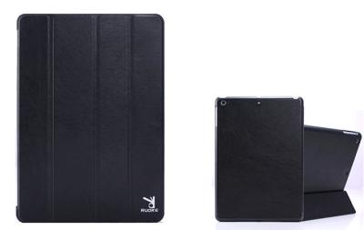 Cina Supporto astuto di cuoio dell'unità di elaborazione del nero portatile e protettivo adatti per il iPad di Apple mini in vendita