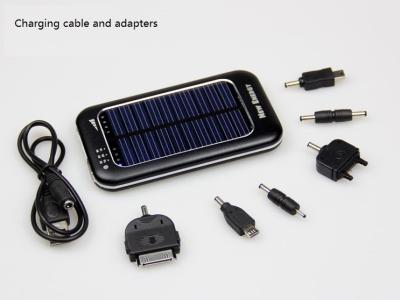 中国 表示器を含むハイウェーの緊急時 3500mAh の携帯電話の太陽充電器 販売のため