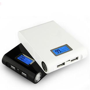 中国 白い アップル の iPhone 力銀行充電器、18650 の電池 USB の移動式太陽充電器 販売のため