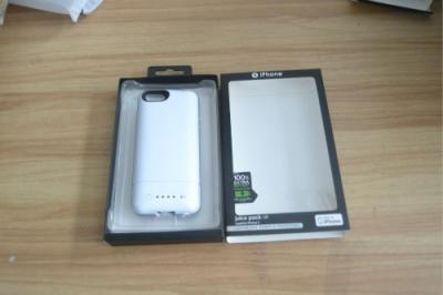中国 極度の細い iphone 5c の太陽充電器の例、2100mAh 耐久の電池カバー 販売のため