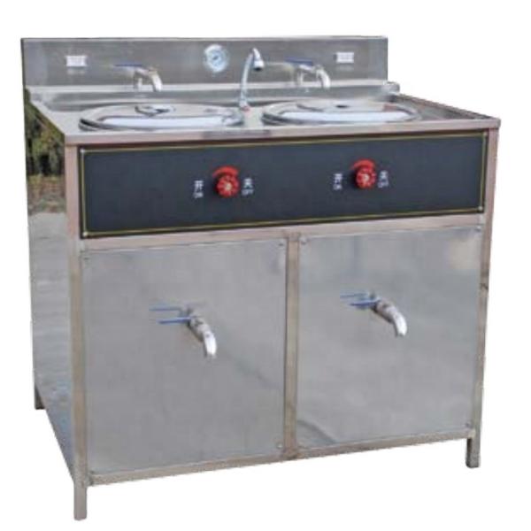Quality 1150*1000*1170mm Advanced Double-Barrel Soymilk Heater Soymilk Tofu Machine for sale