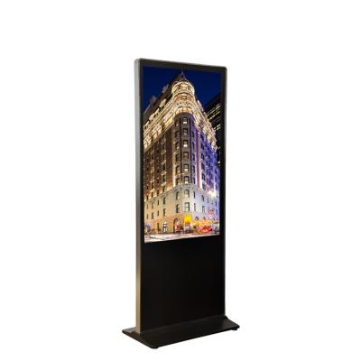 China Indoor 49/55/65 Inch Touch Screen High Brightness 4K LCD Capacitive Display Digital Advertising LED 1080p for sale