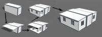 China Versatile and Space-Saving 40ft Flat Pack Containers for Easy Transportation for sale