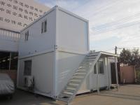 China Foldable Extendable Prefab Container House Mobile Solar Accommodation For Warehouse for sale