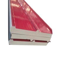 China PPGI Polyurethane PPGI Structure Insulated Roofing Panels for Warehouse Construction for sale