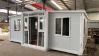 China Insulation Expandable Container House Foldable Mobile Container House For Warehouse for sale