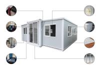 China Insulation Expandable Container House Foldable Mobile Container House For Warehouse for sale