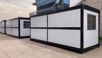 China Standard 40ft Folding Container House Mobile Flat Pack Prefab Home for sale