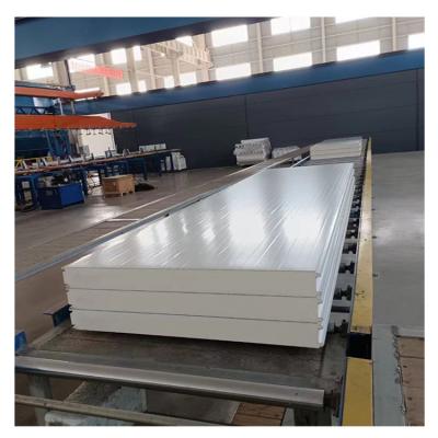 China Lichte staal frame polyurethaan isolatie paneel voor prefab container huis Te koop