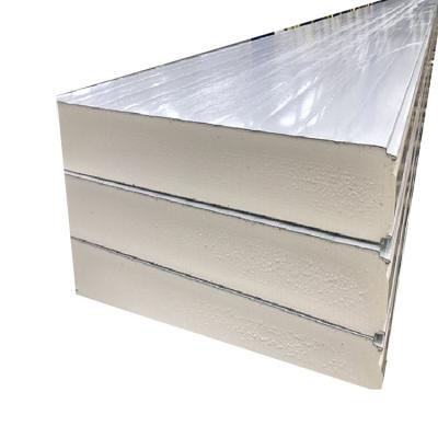 Cina Turchia magazzino camera pulita PU panello sandwich di copertura in schiuma con materiale metallico e 950mm di larghezza in vendita