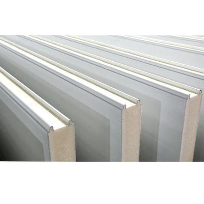 Cina Turchia magazzino camera pulita PU panello sandwich di copertura in schiuma con materiale metallico e 950mm di larghezza in vendita