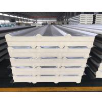 China PPGI Polyurethane PPGI Warehouse PU Roof Panel Polyurethane Cold Room Panels for sale