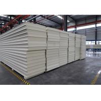 China White Polyurethane Cold Room Wall Panels High Density Width 1000mm for sale