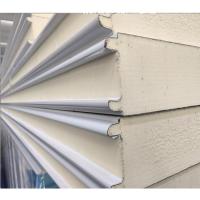 China Insulated Polyurethane Composite Panels PU Foam Sandwich Panel For Workshop for sale