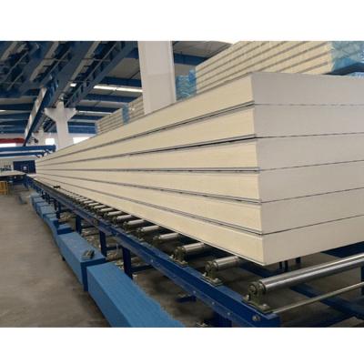 China Insulated Warehouse Polyurethane Foam Aluminum Sandwich Panel With 40-45kg/M3 Density for sale