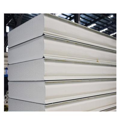 China 30-200 mm dikte brandbestendig PU-sandwichpaneel van klasse B1/B2 voor een superieure isolatieprestatie Te koop