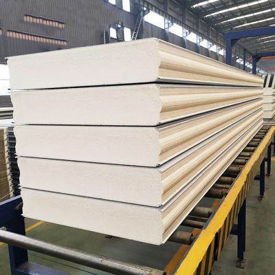 China Insulated White Polyurethane Sandwich Panel 150mm Thick Cold Storage Wall Panel for sale