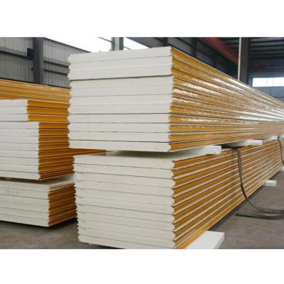 中国 30~200mm 厚さのPUサンドイッチパネル 持続可能で環境にやさしい建物 販売のため