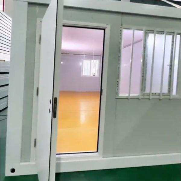 Quality Compact Durable Steel Folding Container House Anti Slip Waterproof Custom Colors for sale
