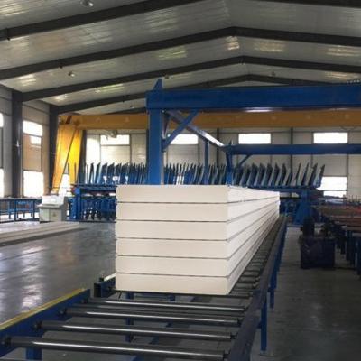 China Uitstekende warmte-isolatie PU-sandwichpaneel met een kleurbedekte gegalvaniseerde staalplaat Te koop