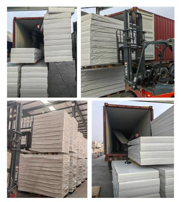China Excellent Heat Insulation Mortar Paper Faced 50mm Polyurethane Insulating Panel Pu Sandwich Board for sale