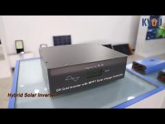 PV Hybrid Solar Inverter 4500W Flexible On / Off Grid High Power