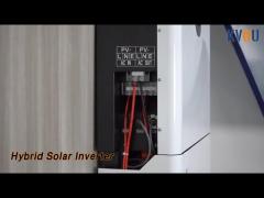 Household Hybrid Solar Inverter 51.2V MPPT Single Phase Sine Wave