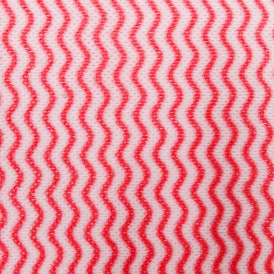 Cina la linea di 35gsm Wave ha stampato il poliestere viscoso Spunlace in vendita